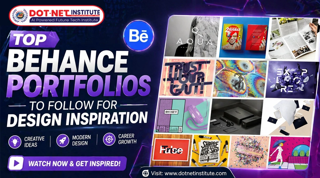 Top Behance Portfolios to Follow for Design Inspiration - dotnet institute